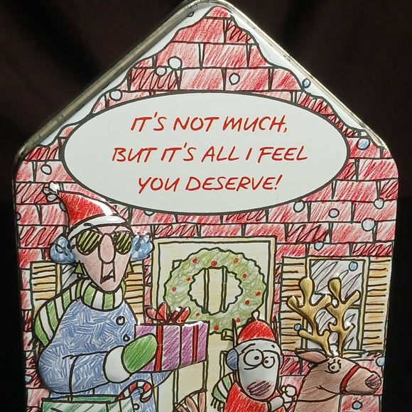 Hallmark | Holiday | Maxine Tin Box 6 In Height J Wagner Shoebox ...